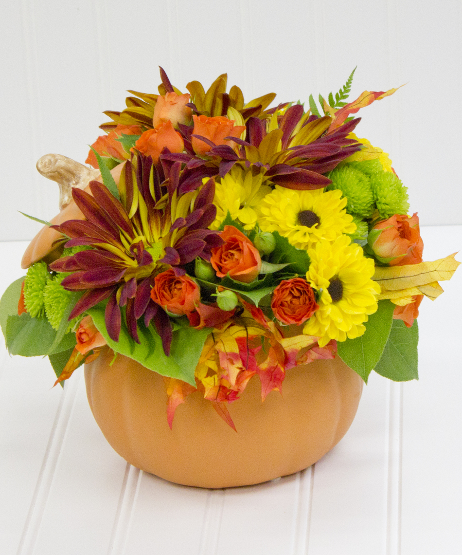 Fun Design Featuring Fall Flowers | Blossom Flower Shops